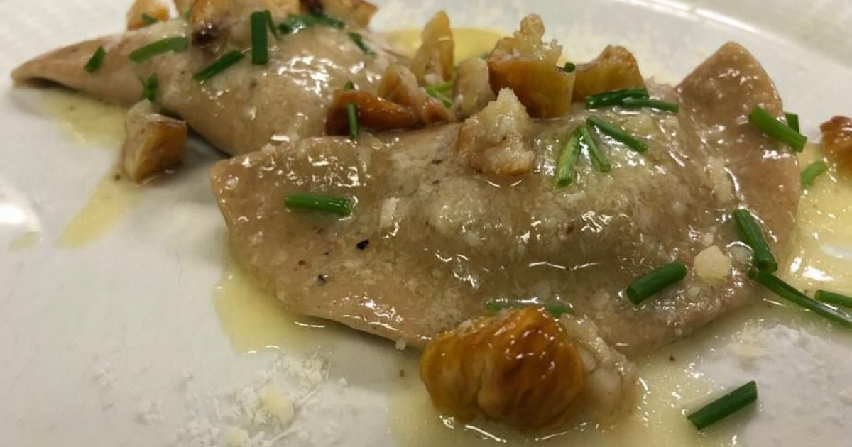 Schlutzkrapfen all’erba Buon Enrico - Tastetrentino
